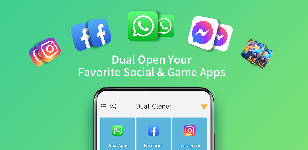 Dual Cloner - App Dual Space - APKZ