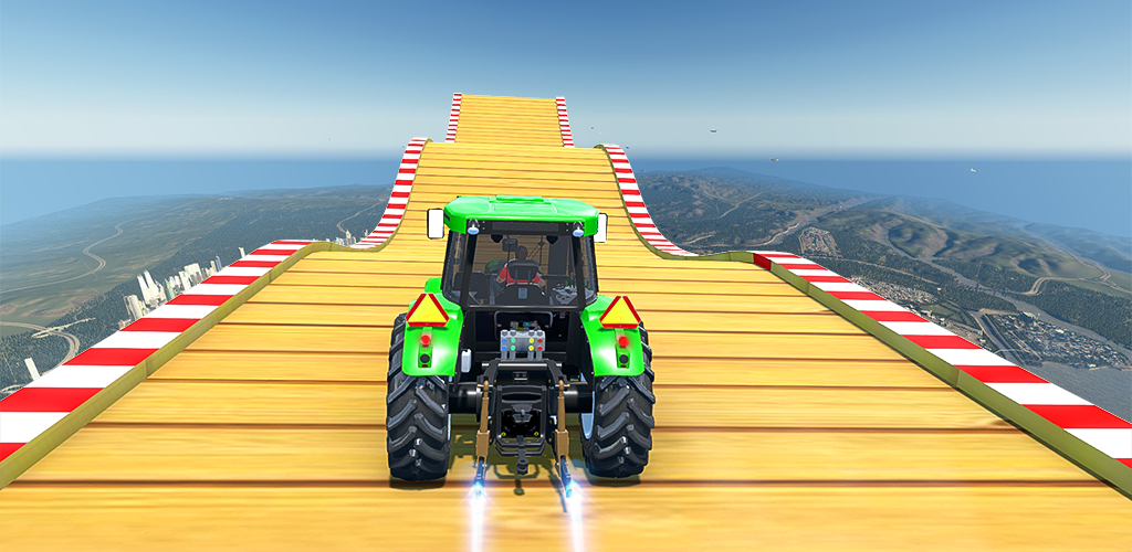 Mega Ramp Tractor Stunt Game - APKZ