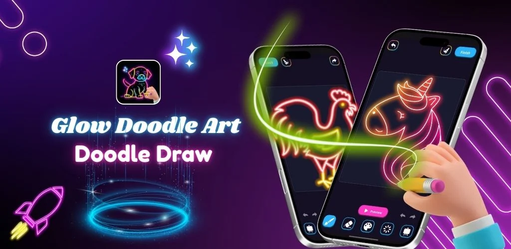 Glow Doodle Art - Doodle Draw - APKZ