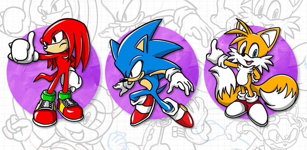 How To Draw the Blue Hedgehog - APKZ