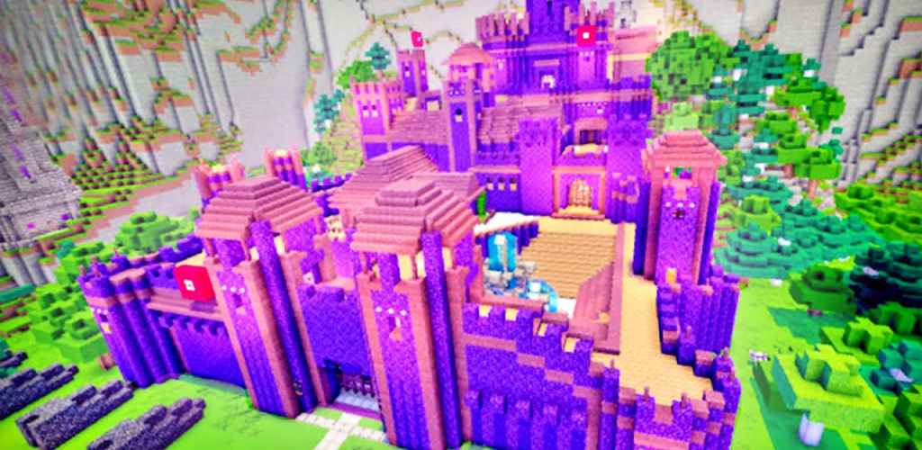 Pink houses for minecraft - APKZ