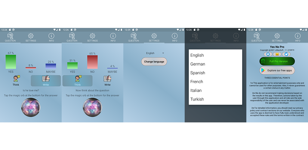 Yes or No: Ask the oracle - APKZ