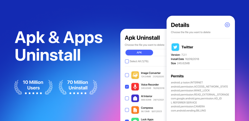 Uninstall Apps & Apk - APKZ