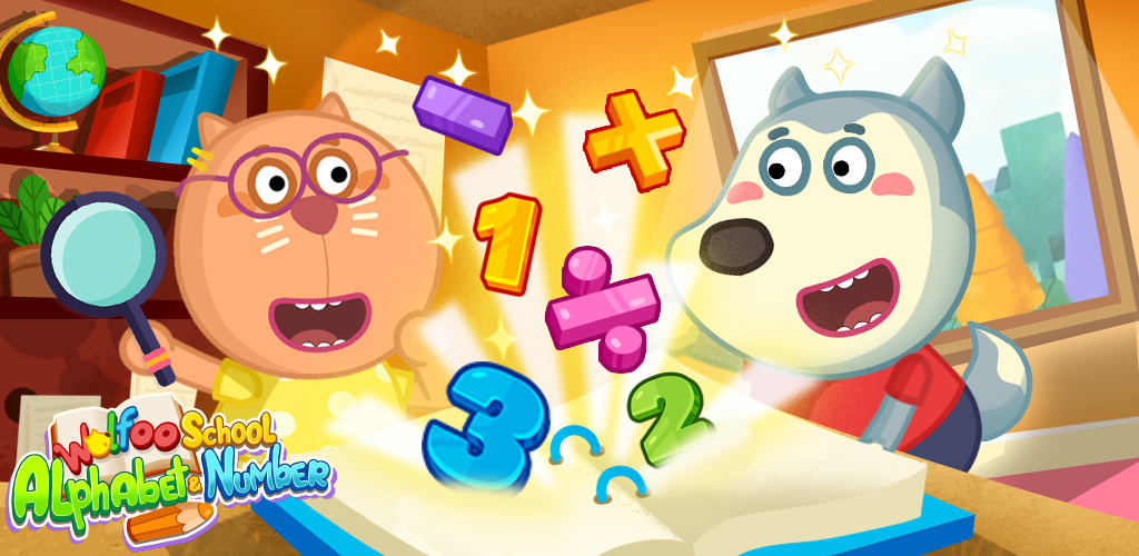 Wolfoo School Alphabet, Number - APKZ