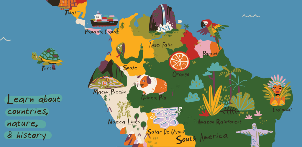 World atlas - Learn fun facts - APKZ