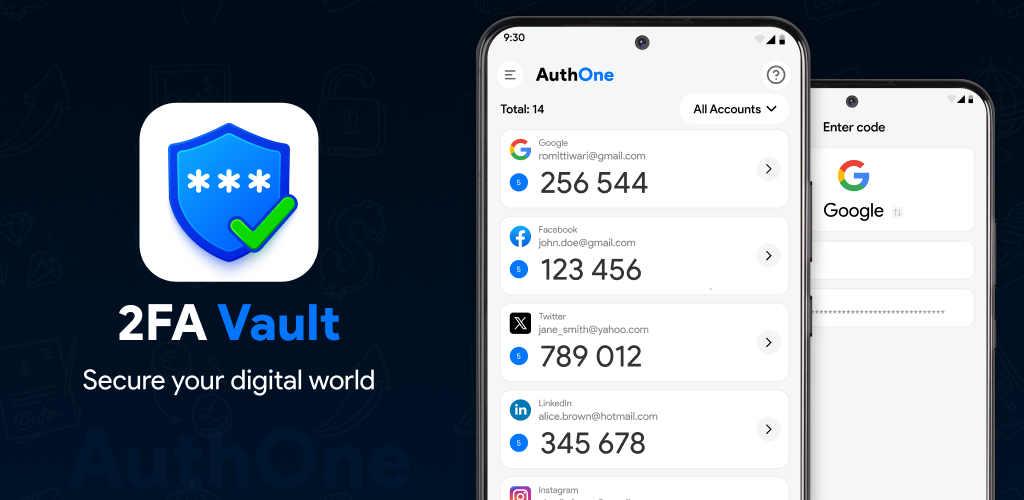 2FA Vault: Authenticator App - APKZ