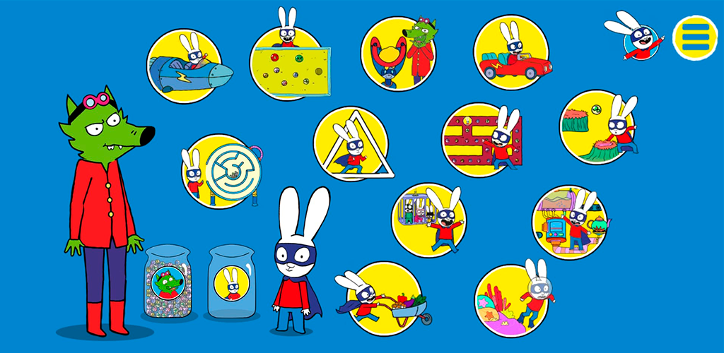 Simon Super Rabbit Vs Pr. Wolf - APKZ