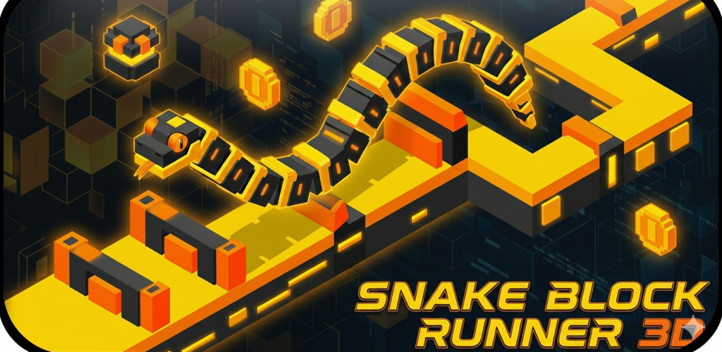 Snake Block Runner 3D - APKZ