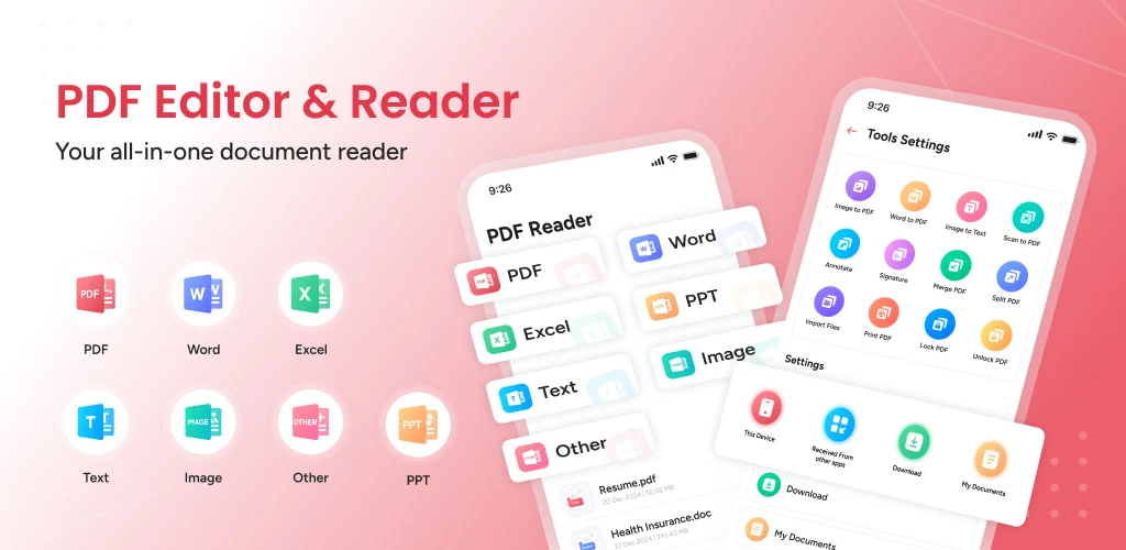PDF Reader, PDF Editor, Viewer - APKZ