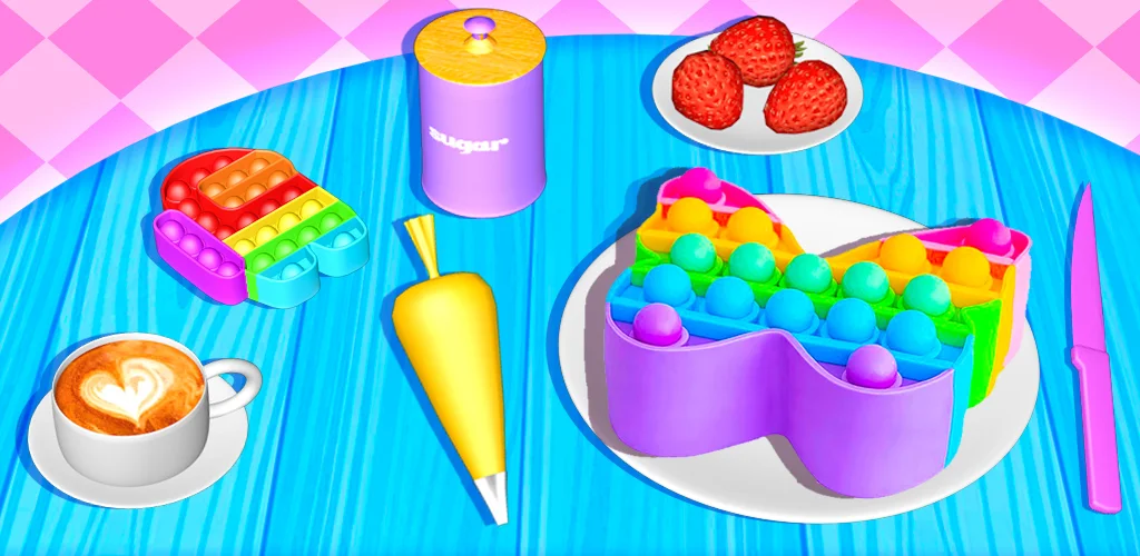 Cake Art: Pop It Baking Games - APKZ