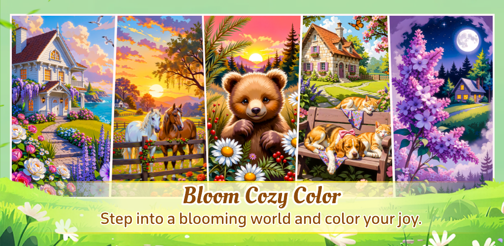 Bloom Cozy Color by Numbers - APKZ