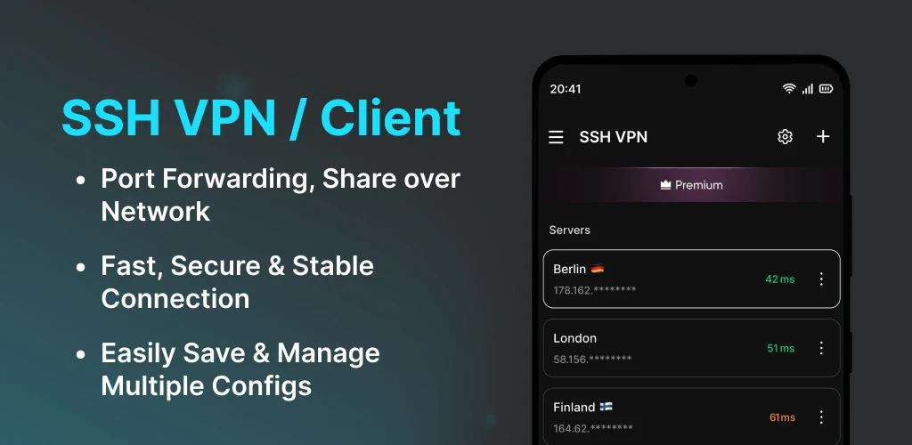 SSH VPN - Client for SSH - APKZ